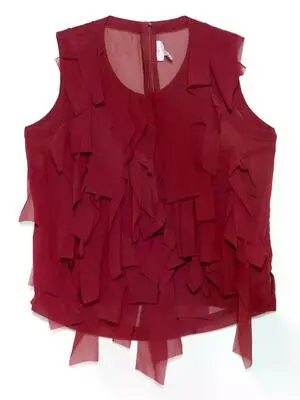 Comme Des Garcons Ruffle Camis Tanks For Women