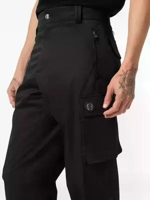 Philipp Plein Basic Cargo Joggers - Black