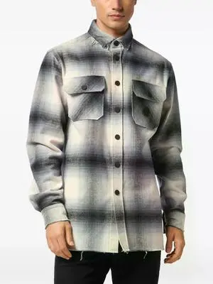 Philipp Plein Plaid Overshirt
