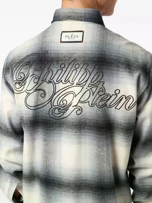 Philipp Plein Plaid Overshirt
