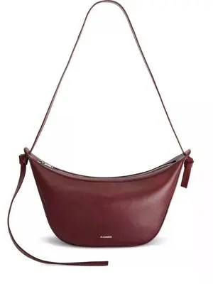 JIL SANDER Small Knot Shoulder Bag - Red