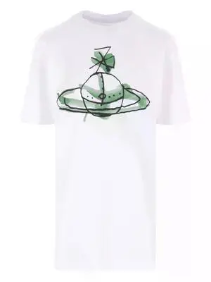 VIVIENNE WESTWOOD Cotton T-shirt - White