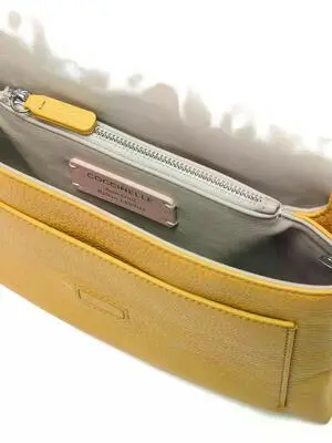 COCCINELLE Dorian Small Cross Body Bag - Yellow