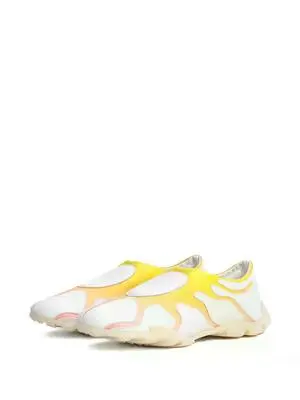 ROMBAUT Wave-patterned Slip-on Sneakers - White