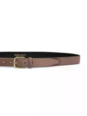 Officine Creative Suede Slim Belt