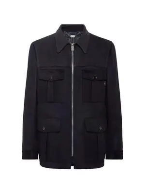 BILLIONAIRE Zip-up Jacket - Blue