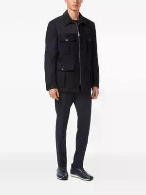 BILLIONAIRE Zip-up Jacket - Blue