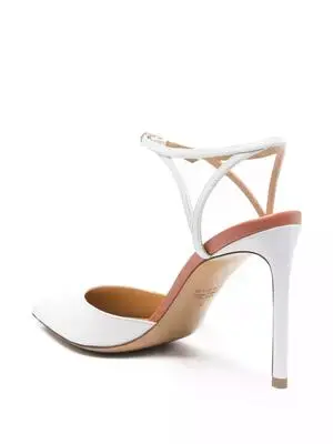 FRANCESCO RUSSO 90mm Leather Pumps
