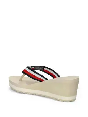 Tommy Hilfiger 68mm Corporate Wedge Platform Sandals