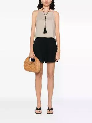 MOUTAKI Stretch-cotton Tank Top - Neutrals
