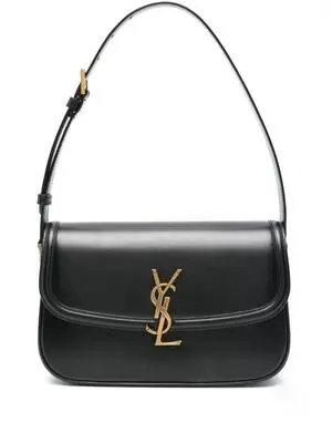 Saint Laurent Solferino Shoulder Bag - Black
