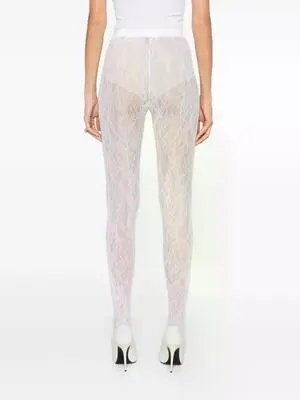 Wardrobe.NYC Embroidered Lace Trousers