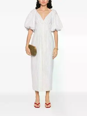 Luisa Spagnoli Cotton Midi Dress