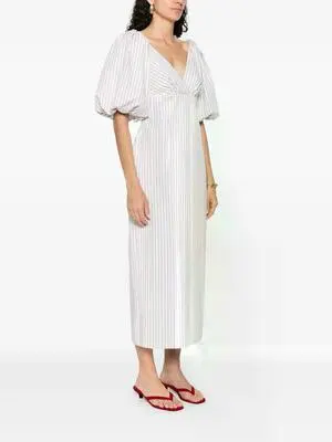 Luisa Spagnoli Cotton Midi Dress