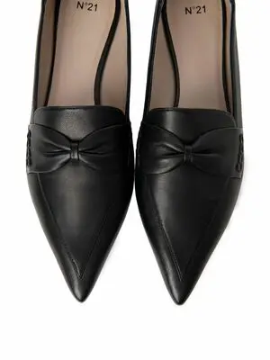 N°21 Bow-detail Loafers