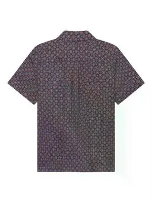 LES DEUX Geometric-pattern Shirt