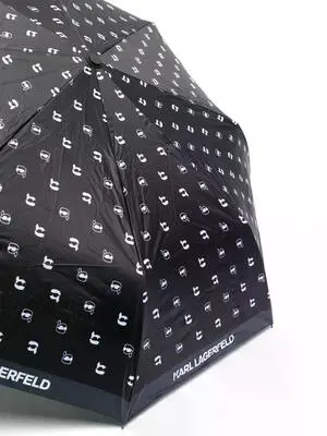 Karl Lagerfeld Logo-print Umbrella