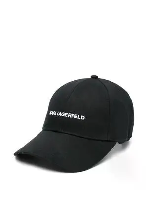 Karl Lagerfeld Cotton-blend Cap - Black
