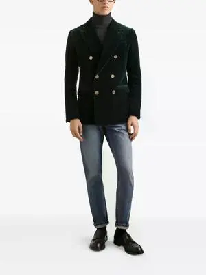 Dolce & Gabbana Regular Fit Cotton Jeans - Blue