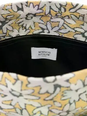 Maison Kitsuné Floral-print Tote Bag - Neutrals