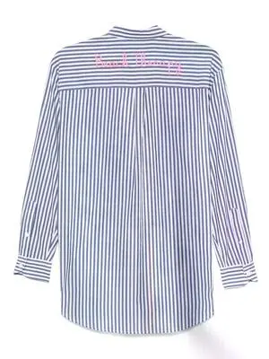 MC2 SAINT BARTH Striped Cotton Shirt
