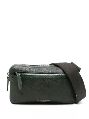 ASPINAL OF LONDON Reporter Messenger Bag - Green