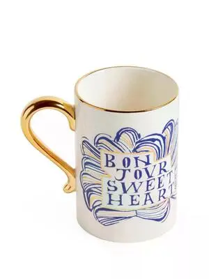 L'Objet X Ruan Hoffmann Sweetheart Mug - White