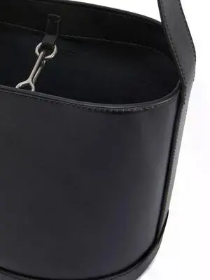 JIL SANDER Cannolo Bucket Bag - Black