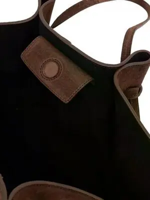 Yuzefi Suede Tote Bag - Brown