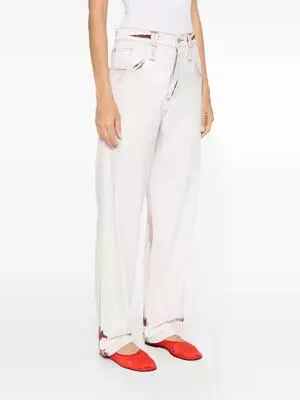FEDERICO CINA Bleached-effect Trousers