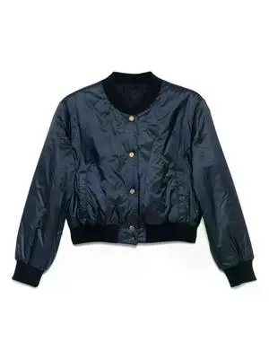 Max Mara Cropped Bomber Jacket