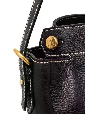 GIANNI CHIARINI Ottavia Textured-leather Shoulder Bag
