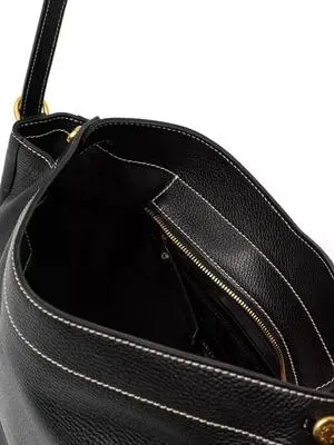 GIANNI CHIARINI Ottavia Textured-leather Shoulder Bag