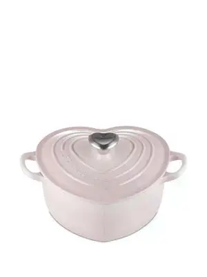 LE CREUSET Heart-shaped Casserole (19cm) Pink