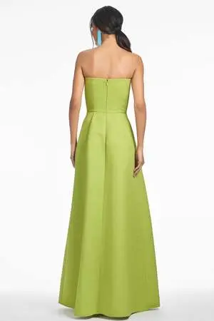 Sachin & Babi Larisa Printed Gown - Peridot Cascade