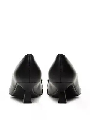 POCHE PARIS Fringe-detailed Pumps - Black