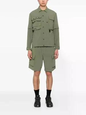 Moncler Cordura Track Shorts - Green