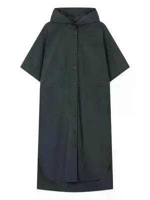 STUDIO TOMBOY Hooded Button-up Coat
