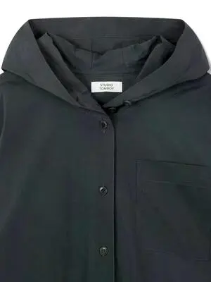 STUDIO TOMBOY Hooded Button-up Coat