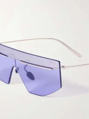 Prada D-frame Rimless Sunglasses