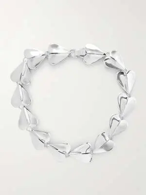 Alaïa Heart Choker - Silver