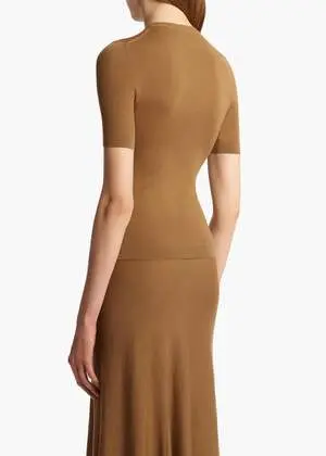 Khaite Celina Top - Maple