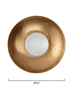 JAMIE YOUNG CO. Theia Iron Round Wall Mirror