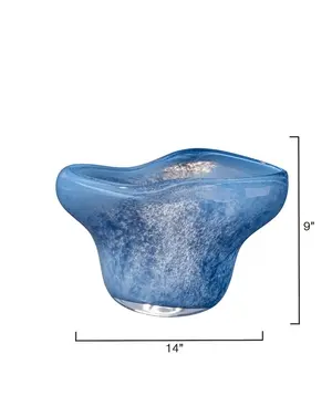 JAMIE YOUNG CO. Splash Blown Glass Bowl