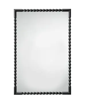 JAMIE YOUNG CO. Particle Iron Rectangle Wall Mirror - Black