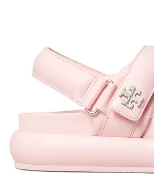 Tory Burch X Bonbon Kira Padded Sport Sandals - Strawberry Marshmallow