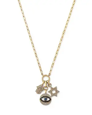 Bloomingdale'S 14k Yellow Charm Necklace - Gold