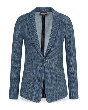 Emporio Armani Chevron Blazer