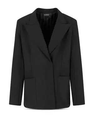 Emporio Armani Peak Lapel Blazer