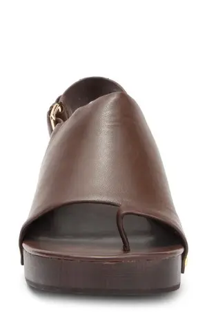 Jeffrey Campbell Pipper Slingback Platform Sandal - Coffee